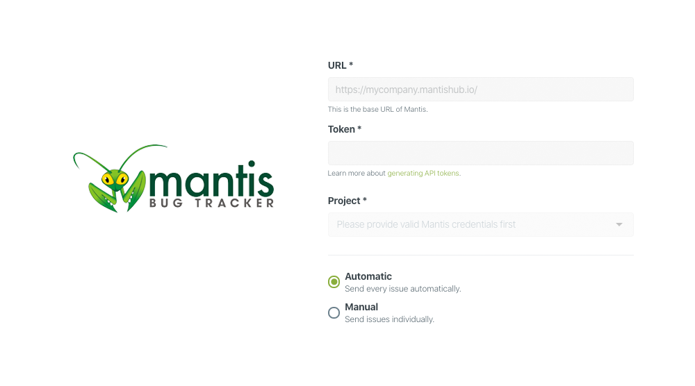 Integrations - Mantis