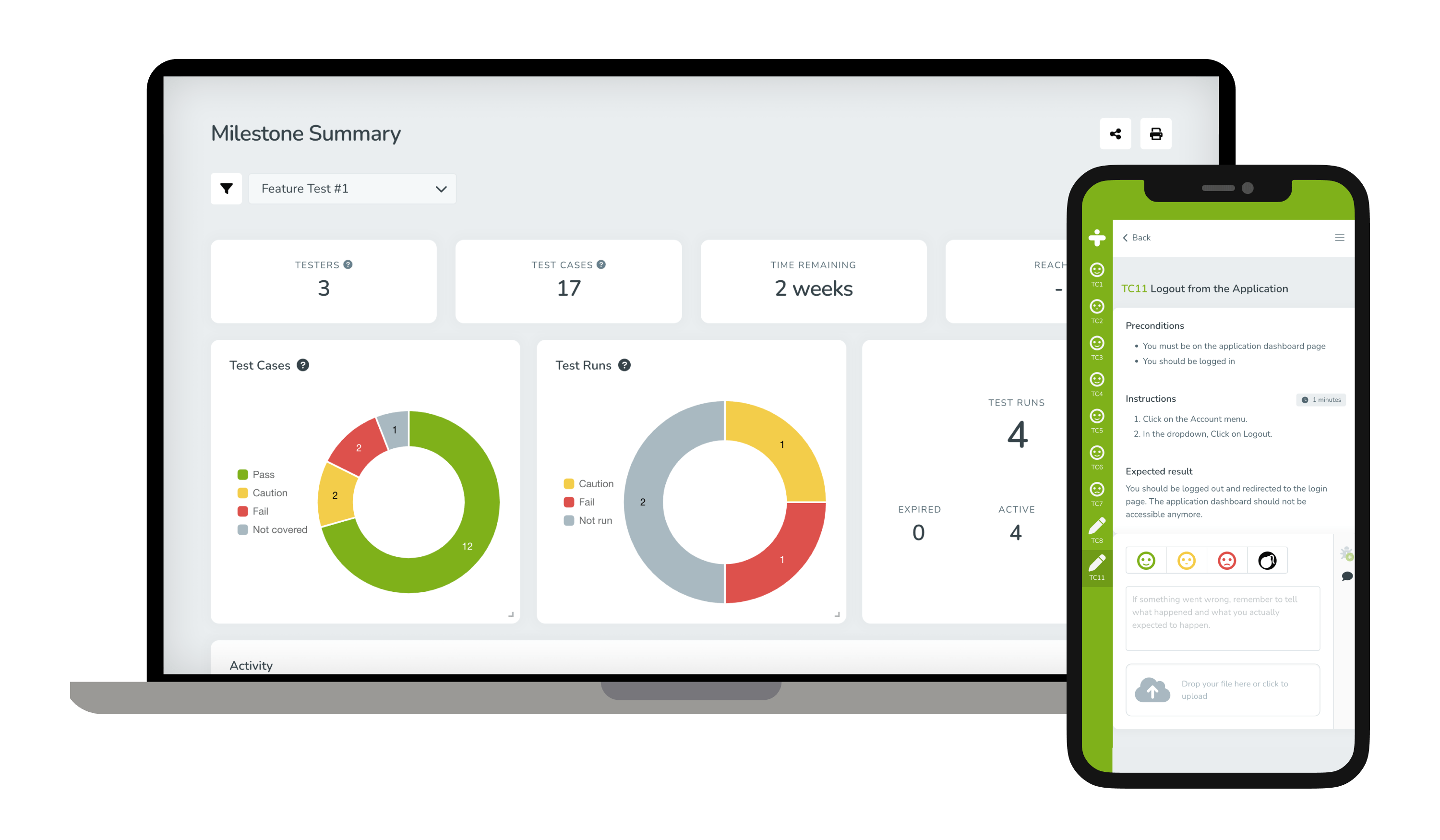 Quality Assurance (QA) Test Management Software