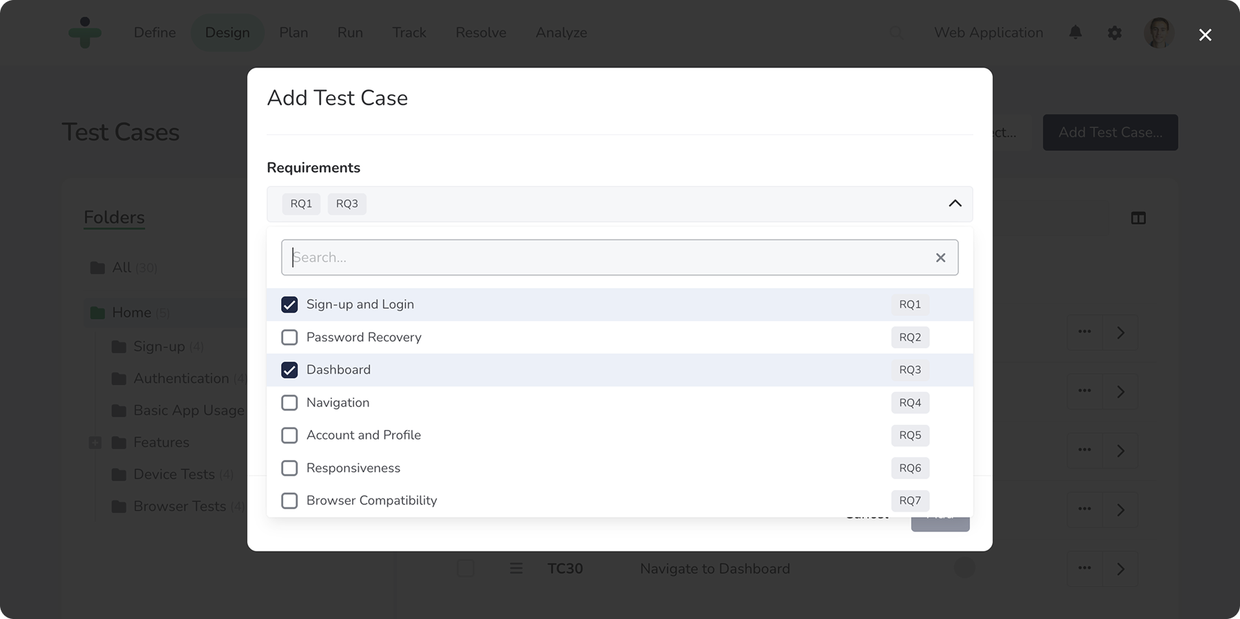 Build software that meets your requirements for testing