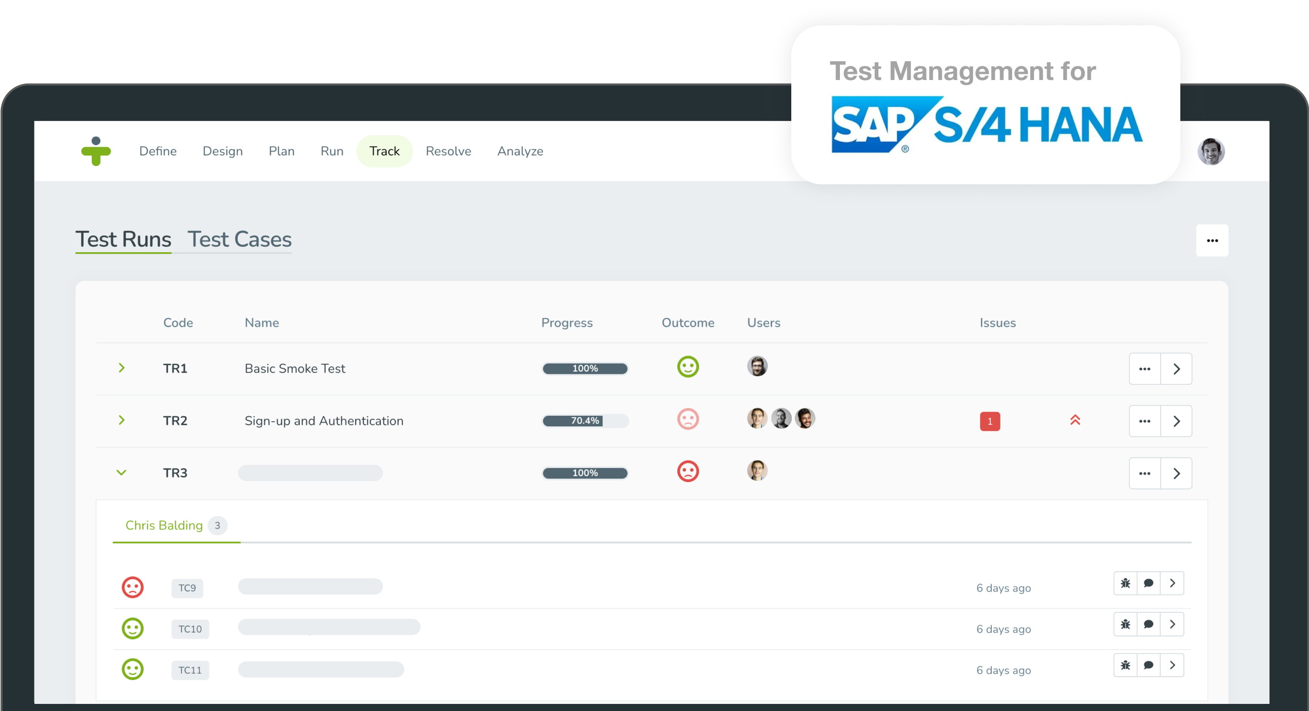 User Acceptance Test Management for Sap and S/4Hana