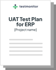 Free ERP Implementation Testing Plan Template Download
