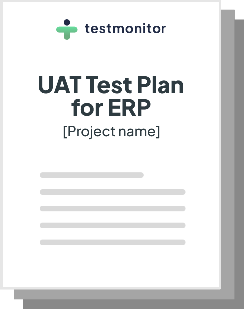 Free ERP Implementation Testing Plan Template Download